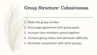 Organizational behavior. Chapter Group Behavior | PPT