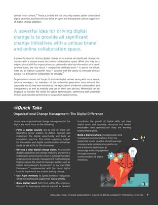 Organizational Change Management: A Make or Break Capability for ...