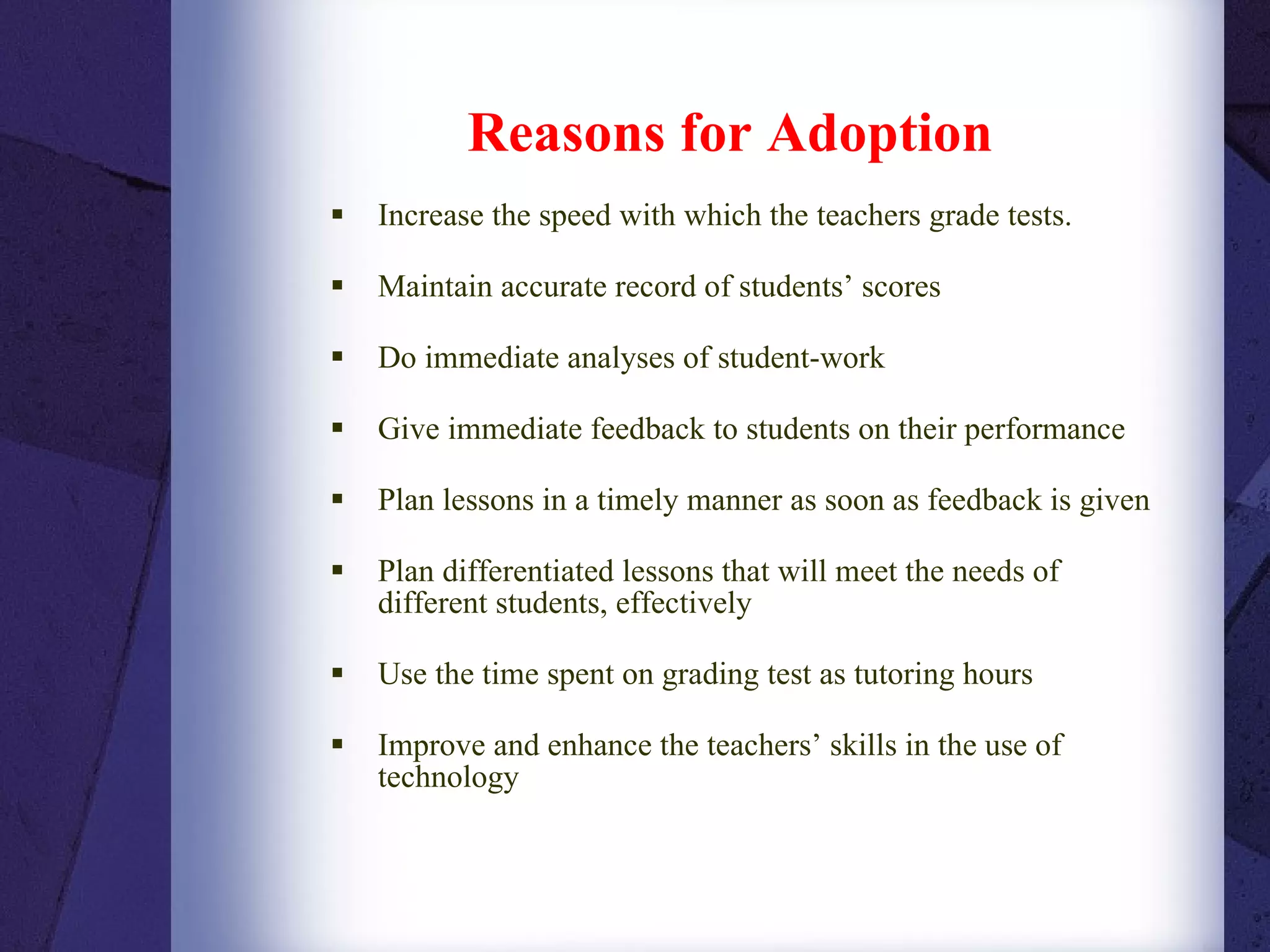 Organizational adoption | PPT
