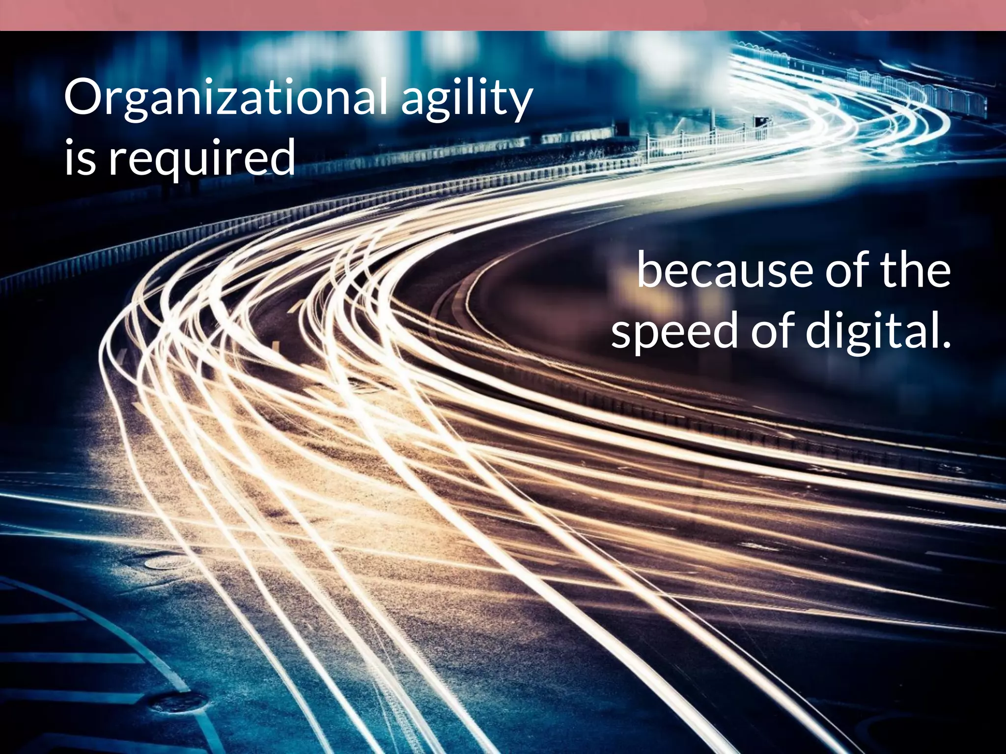 Gaining Digital Agility | PPT