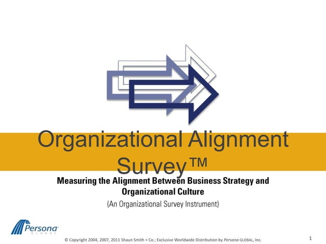 Organizational Alignment Survey Marketing ppt | PPT