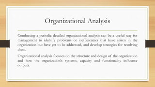 Organizational Analysis In Personnel Management | PPTX | Business ...
