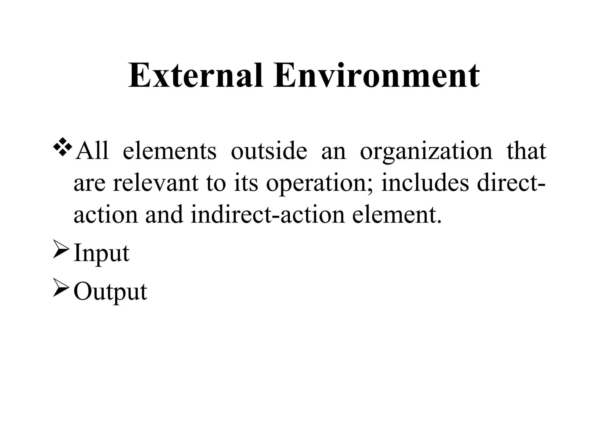 Organizational and natural environment itm ch03 | PPT