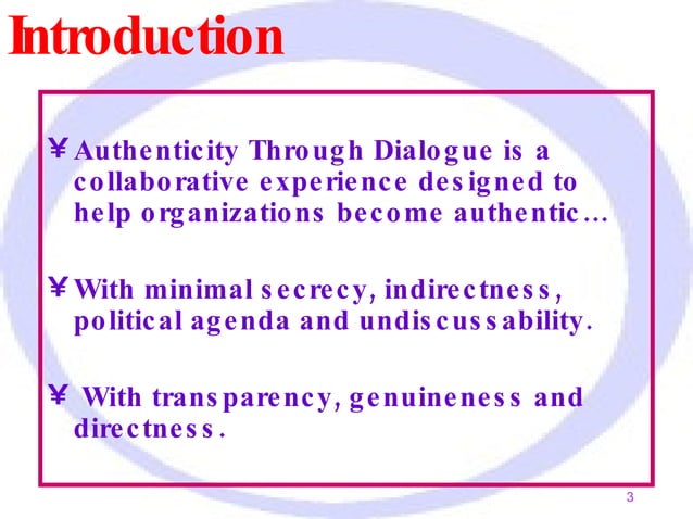 Organizational Authenticity | PPT