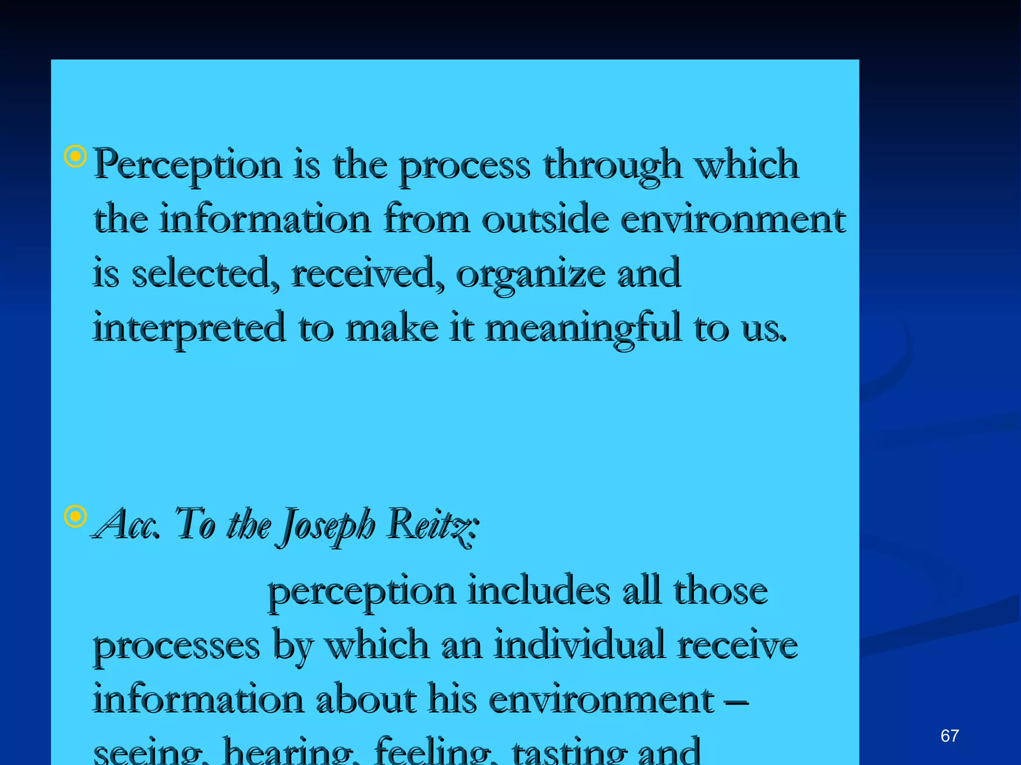 Organizational behavior | PPT