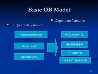 Organizational behavior | PPT