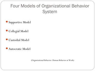 Organizational Behavior | PPT