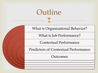 Contextual Performance | PPT