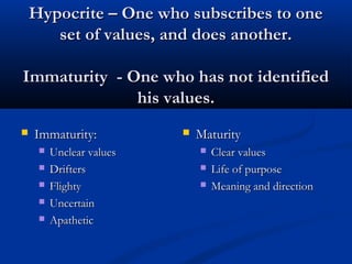 Values in Organization | PPT