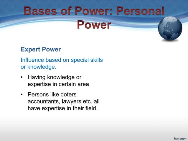 Organizational behavior Power and Politics slides pptx | PPTX