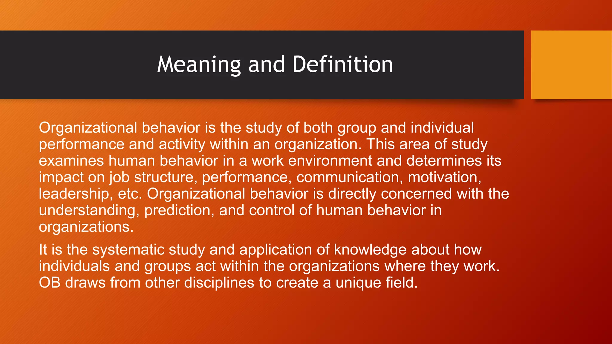 Organizational behavior.ppt