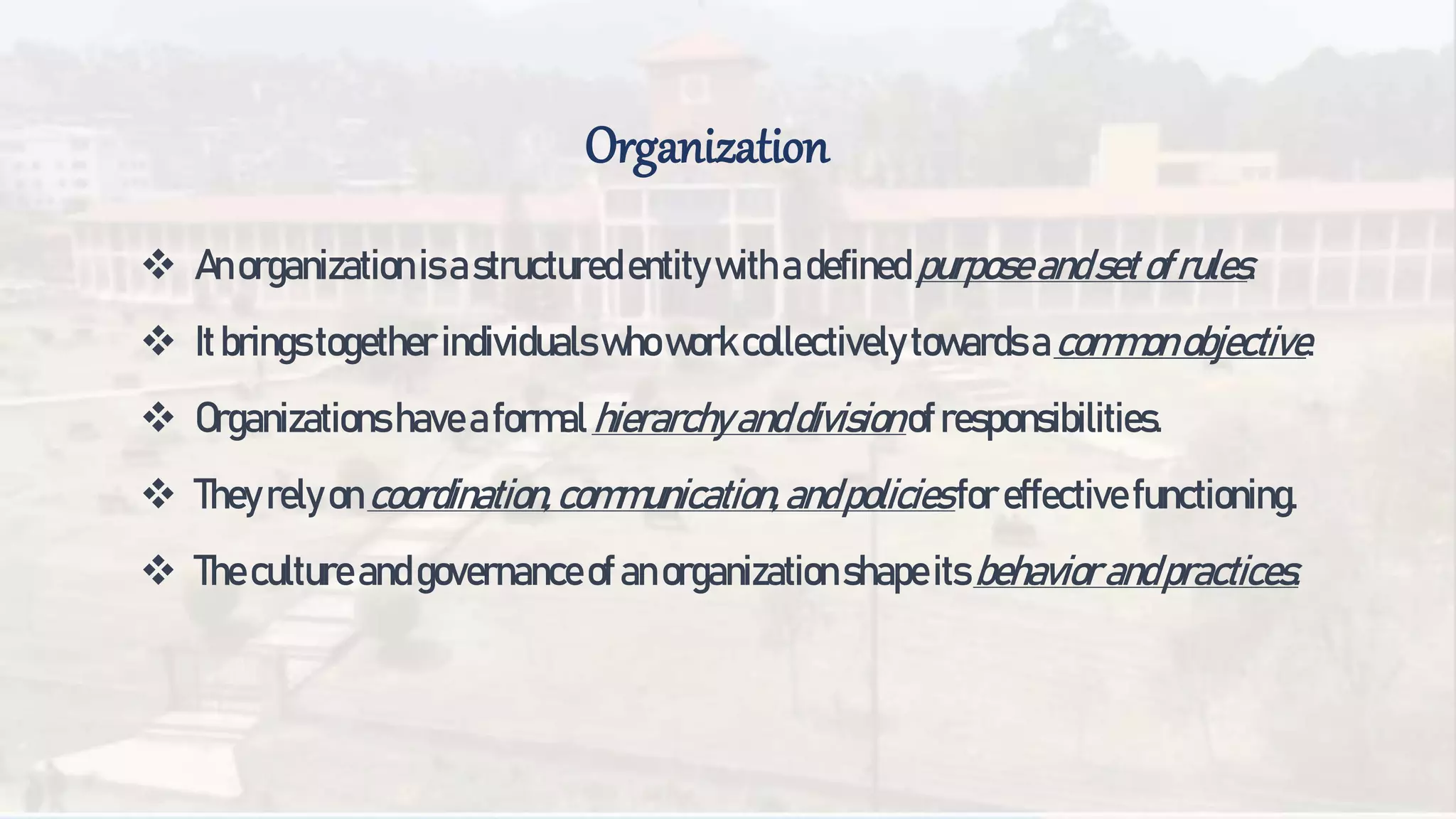 Organizational Behavior.pptx | Business | Business and Finance