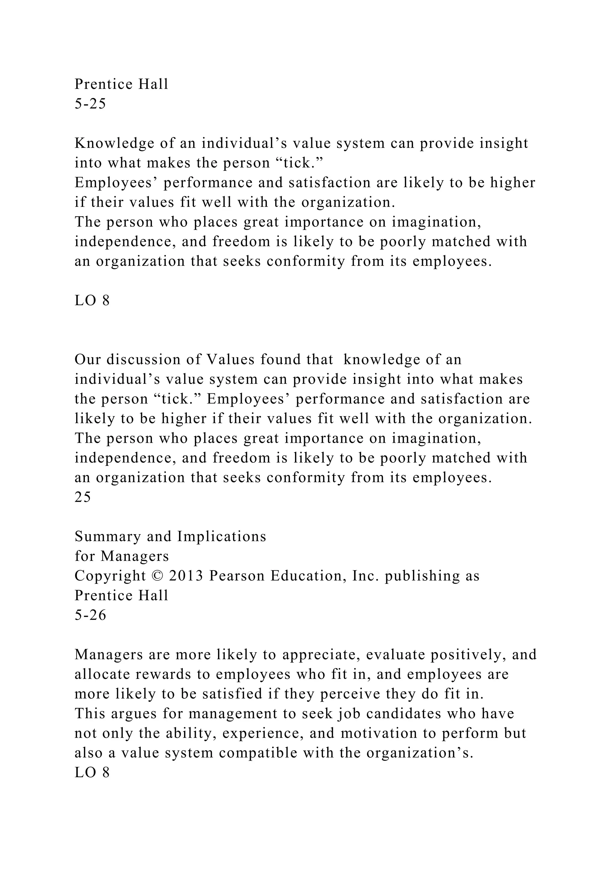 Organizational Behavior15th EdPersonality and ValuesCopy.docx