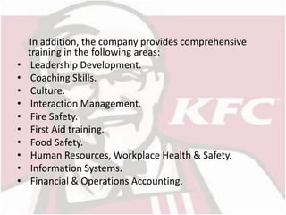 Organizational behavior at kfc | PPTX