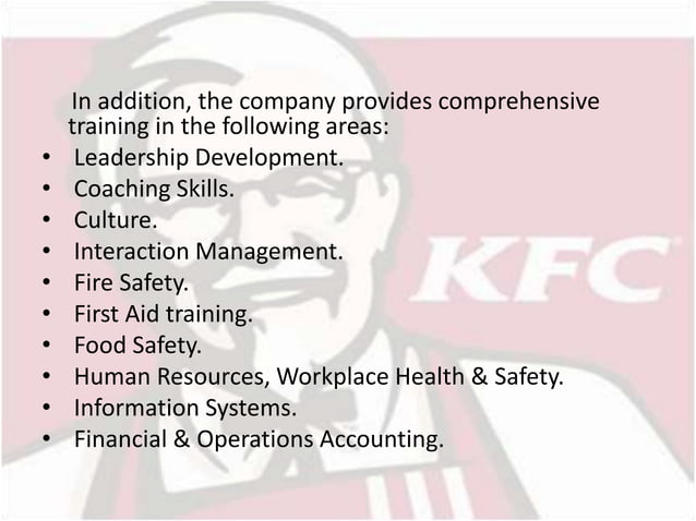 Organizational behavior at kfc | PPTX