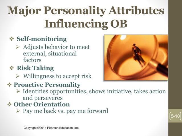 Organizational Behavior Chapter 4 Personality and Values | PPT