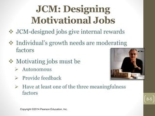 Organizational Behavior Chapter 7 Motivation - From Concepts to ...