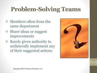 Organizational Behavior Chapter 9 | PPTX