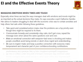 Organizational behavior emotional intelligence | PPT