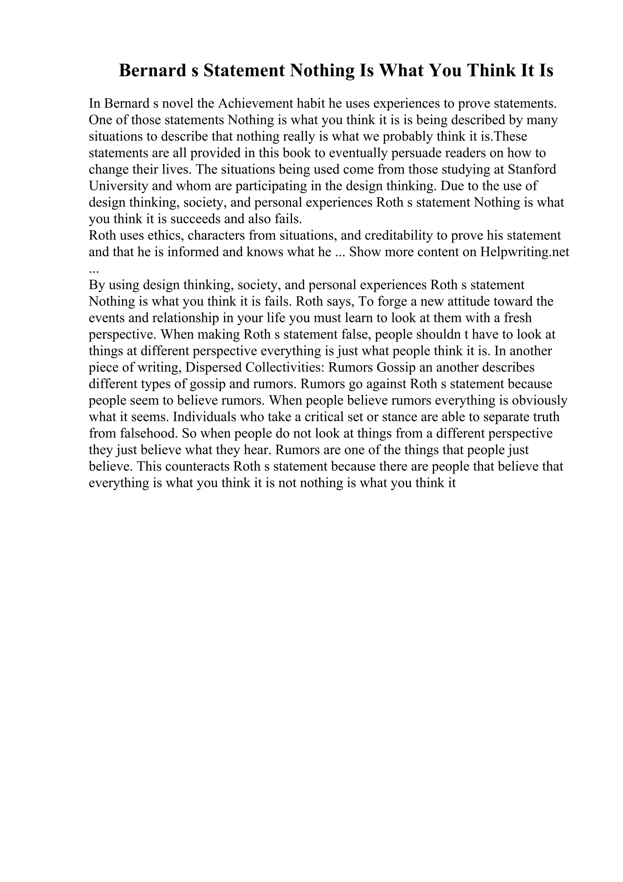 Organizational Behavior Essay Topics | PDF