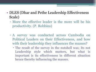 Organizational Behavior - To analyze and study the behavior of Senior ...