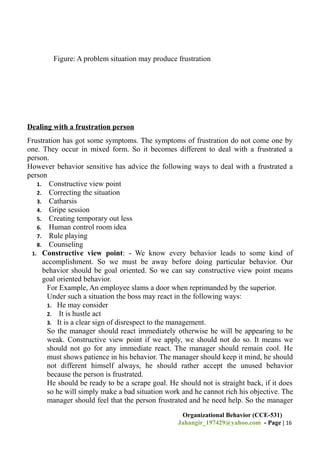 Organizational behavior final exam | PDF