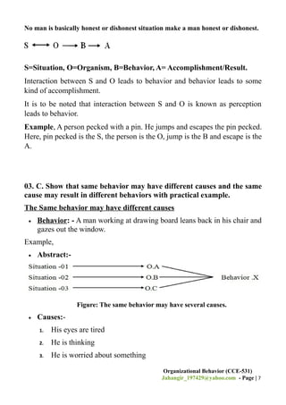 Organizational behavior final exam | PDF