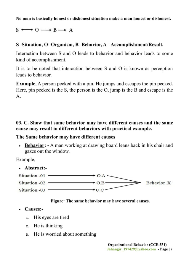 Organizational behavior final exam | PDF