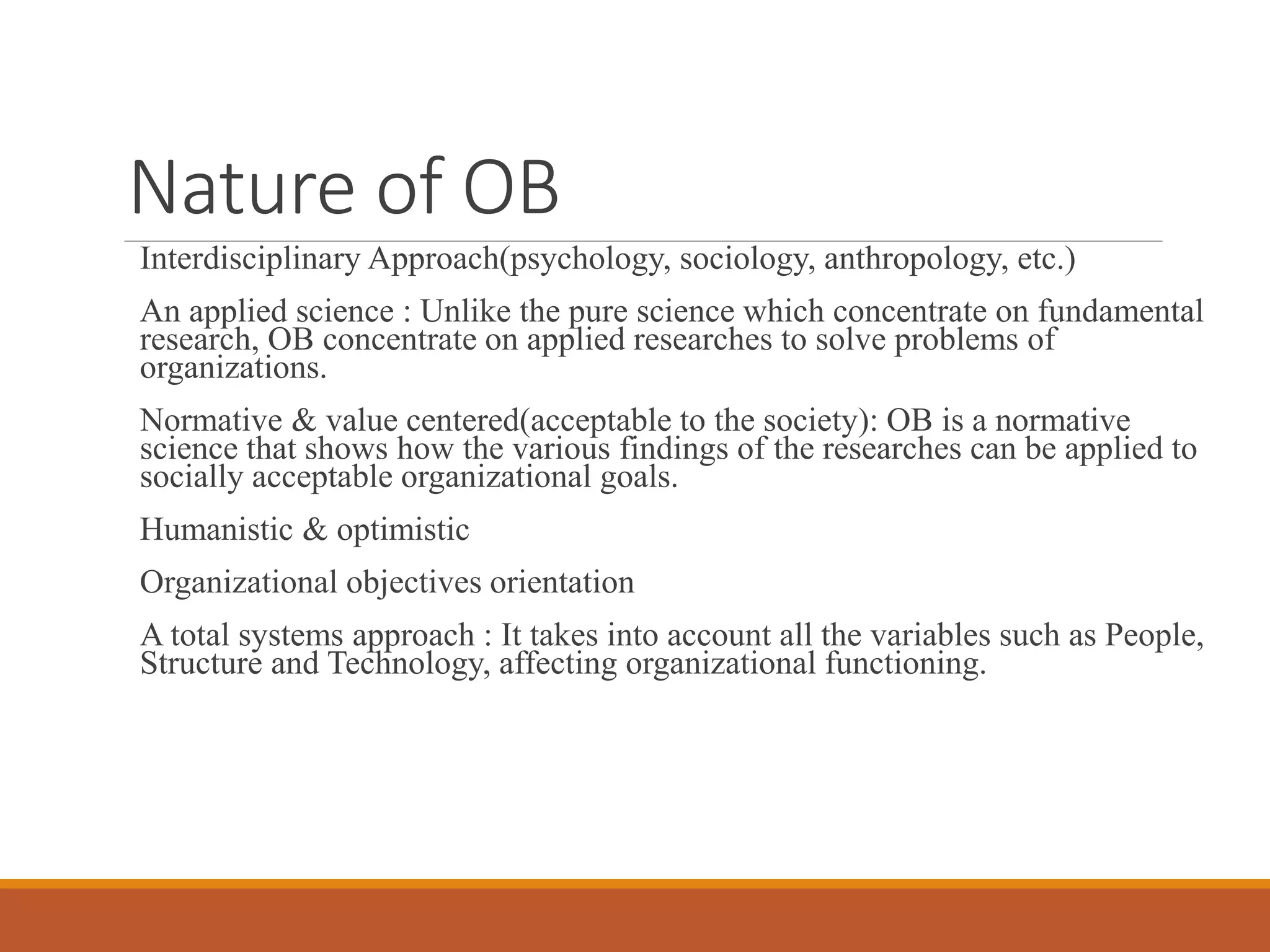 Organizational Behavior | PPT