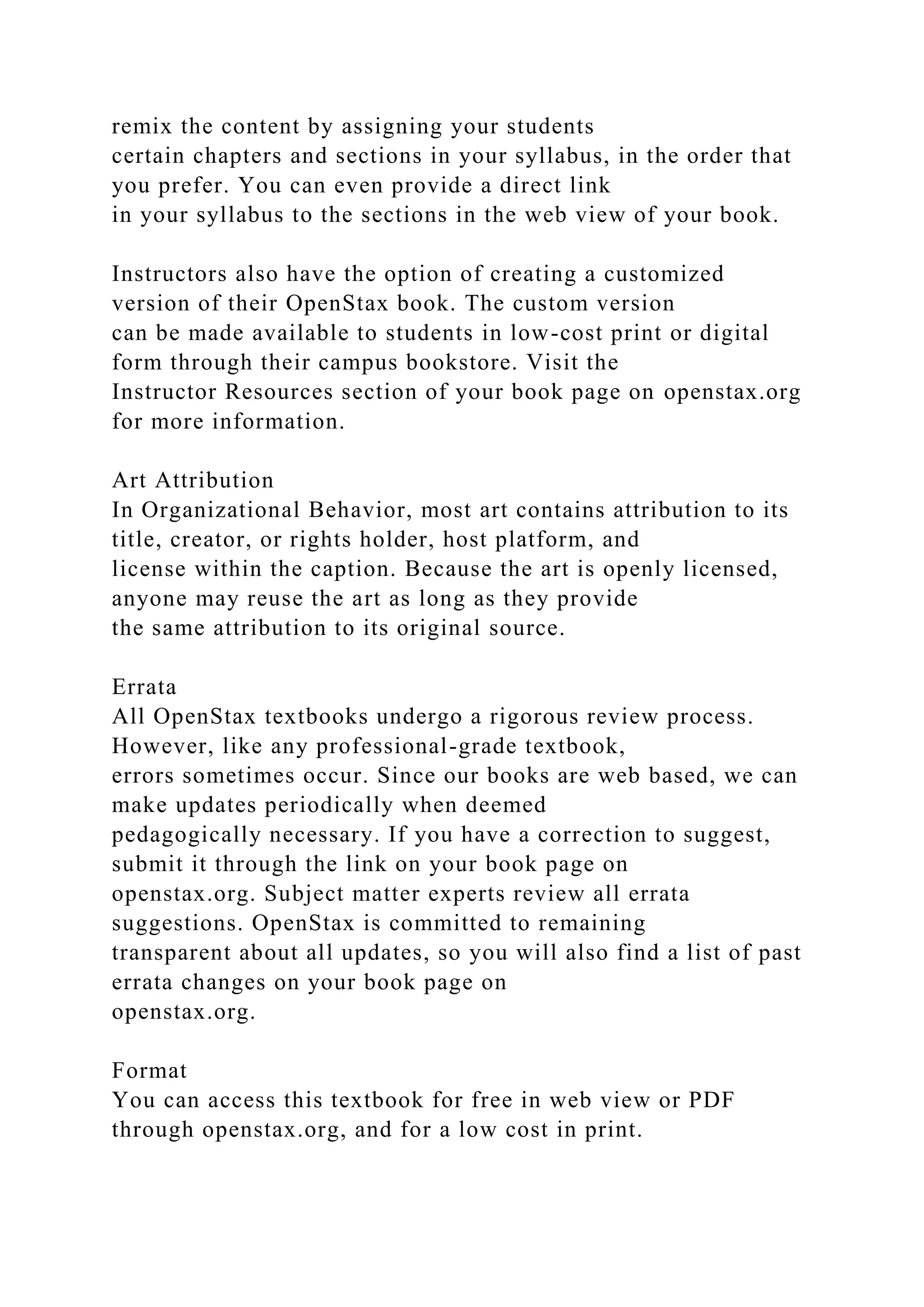 Organizational Behavior OpenStax Rice Univer.docx