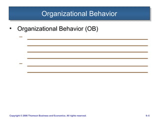 Organizational behavior,power, politics, conflict, and stress | PPT