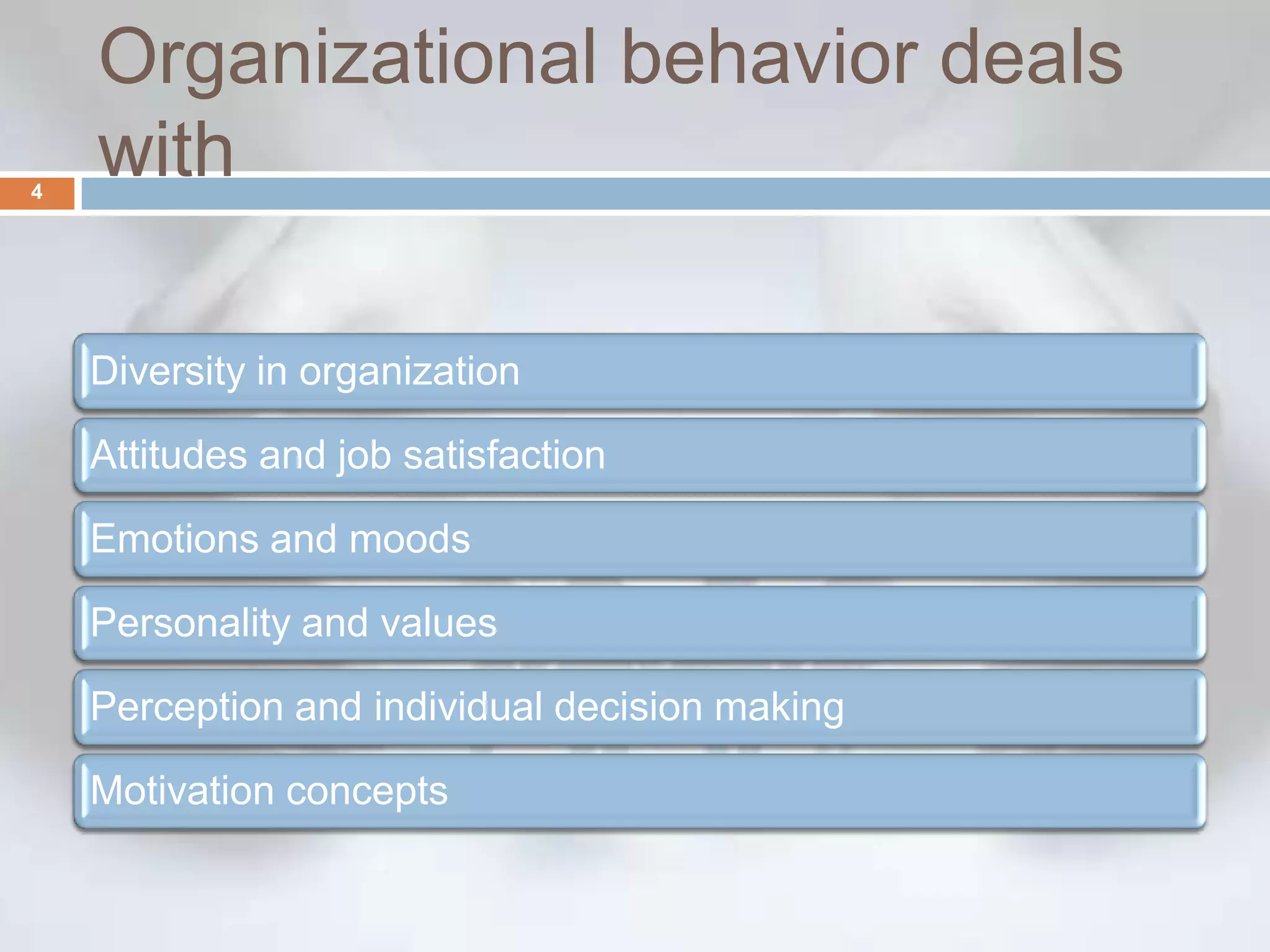 Organizational behaviour | PPT