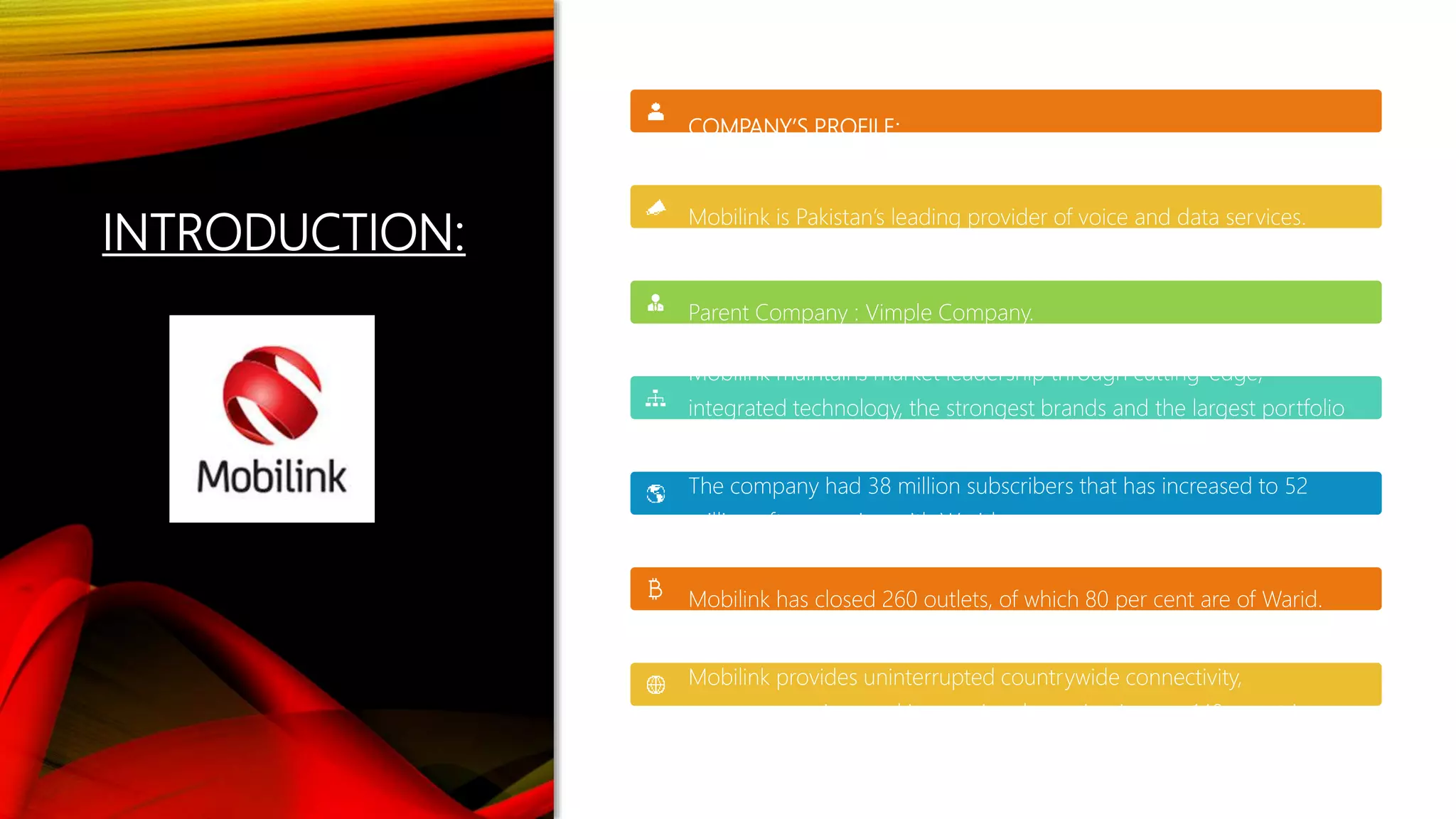 Mobilink - Organizational behaviour | PPT