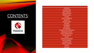 Mobilink - Organizational behaviour | PPT