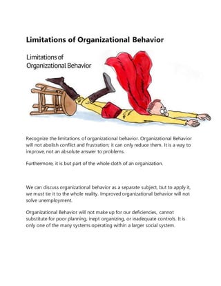 Organizational behaviour | DOCX
