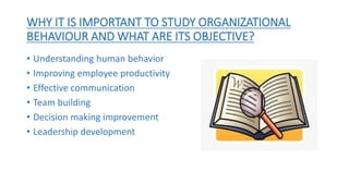 ORGANIZATIONAL BEHAVIOUR how to behave in an organization.pptx