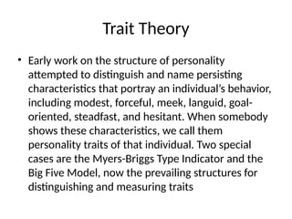 Introduction to Organizational Behaviour | PPTX