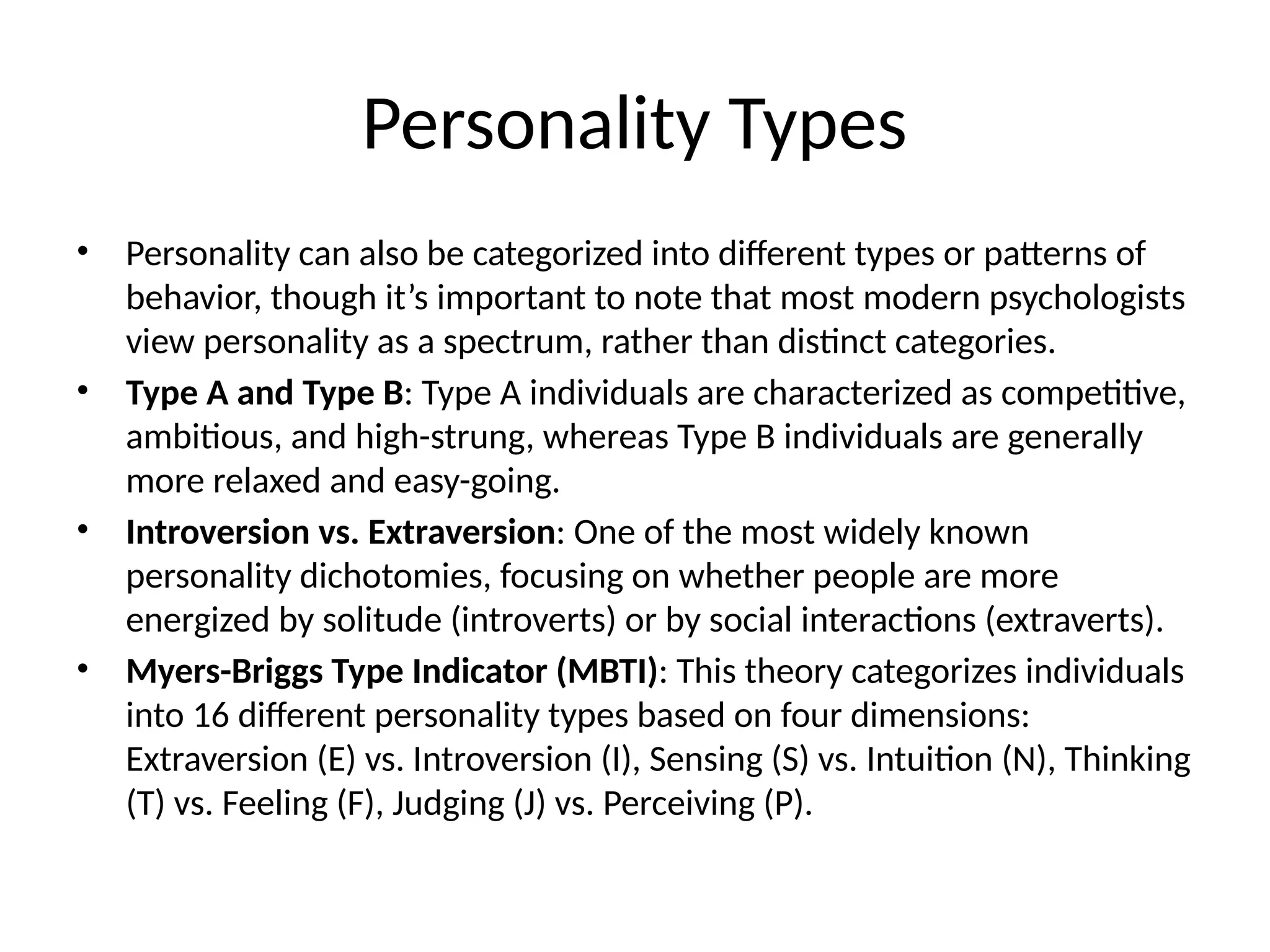 Organizational Behaviour - Personality Perspective | PPTX