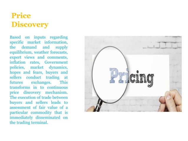 Commodity market power point presentation | PPTX | Commodities | Economy