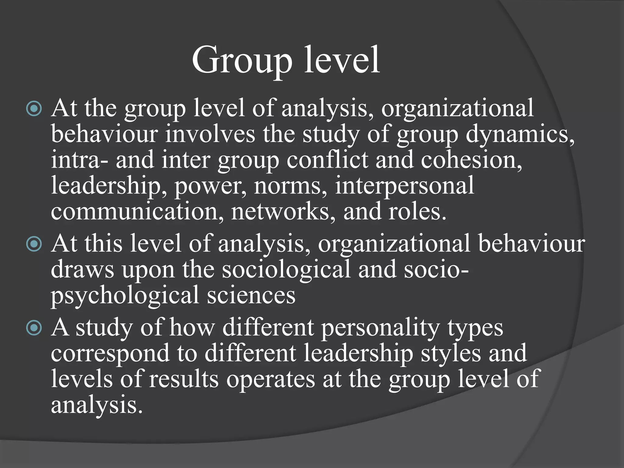 Organizational behavior its nature and importance | PPTX