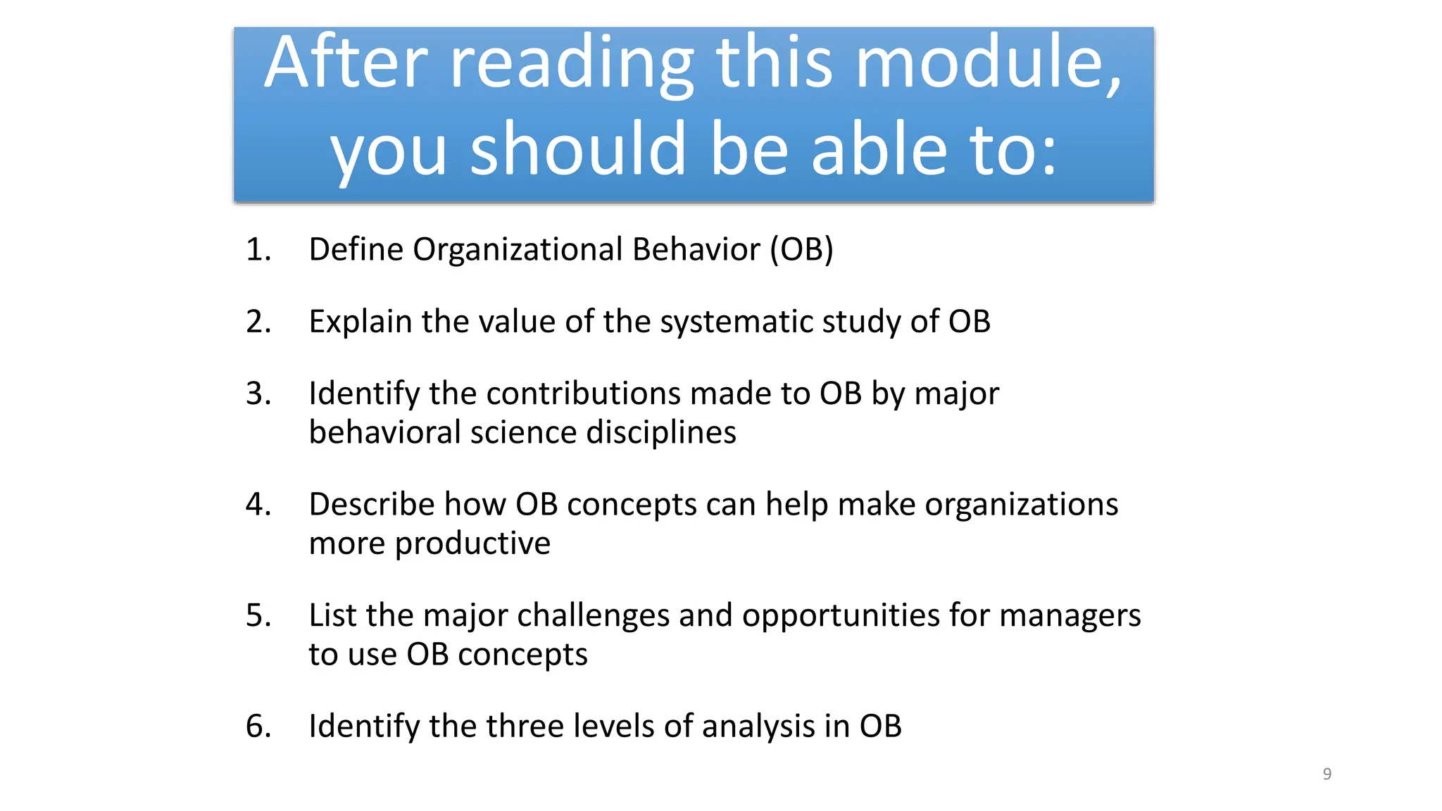 ORGANIZATIONAL BEHAVIOUR_Module 1 _Personality.pptx