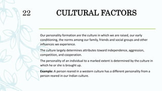 Personality & Individual Behaviour | PPTX