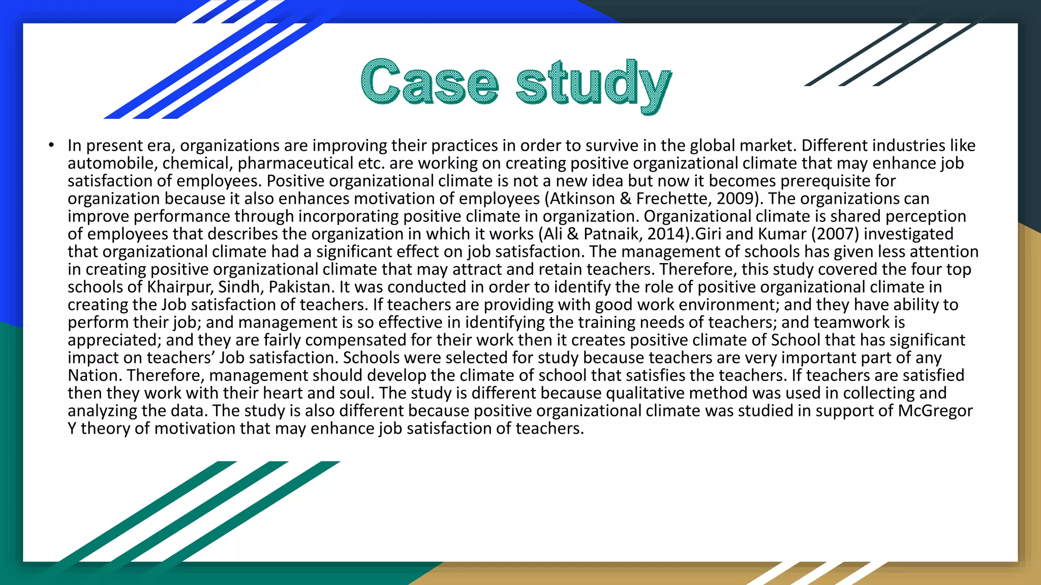 Organizational culture and organizational climate | PPTX