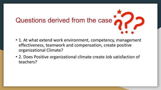 Organizational culture and organizational climate | PPTX