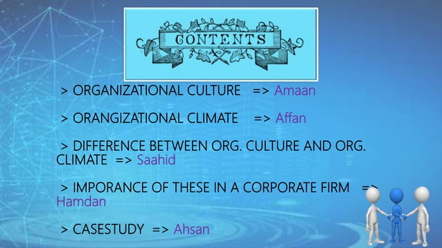Organizational culture and organizational climate | PPTX