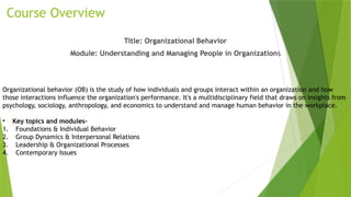 Organizational Behavior Presentation.pptx