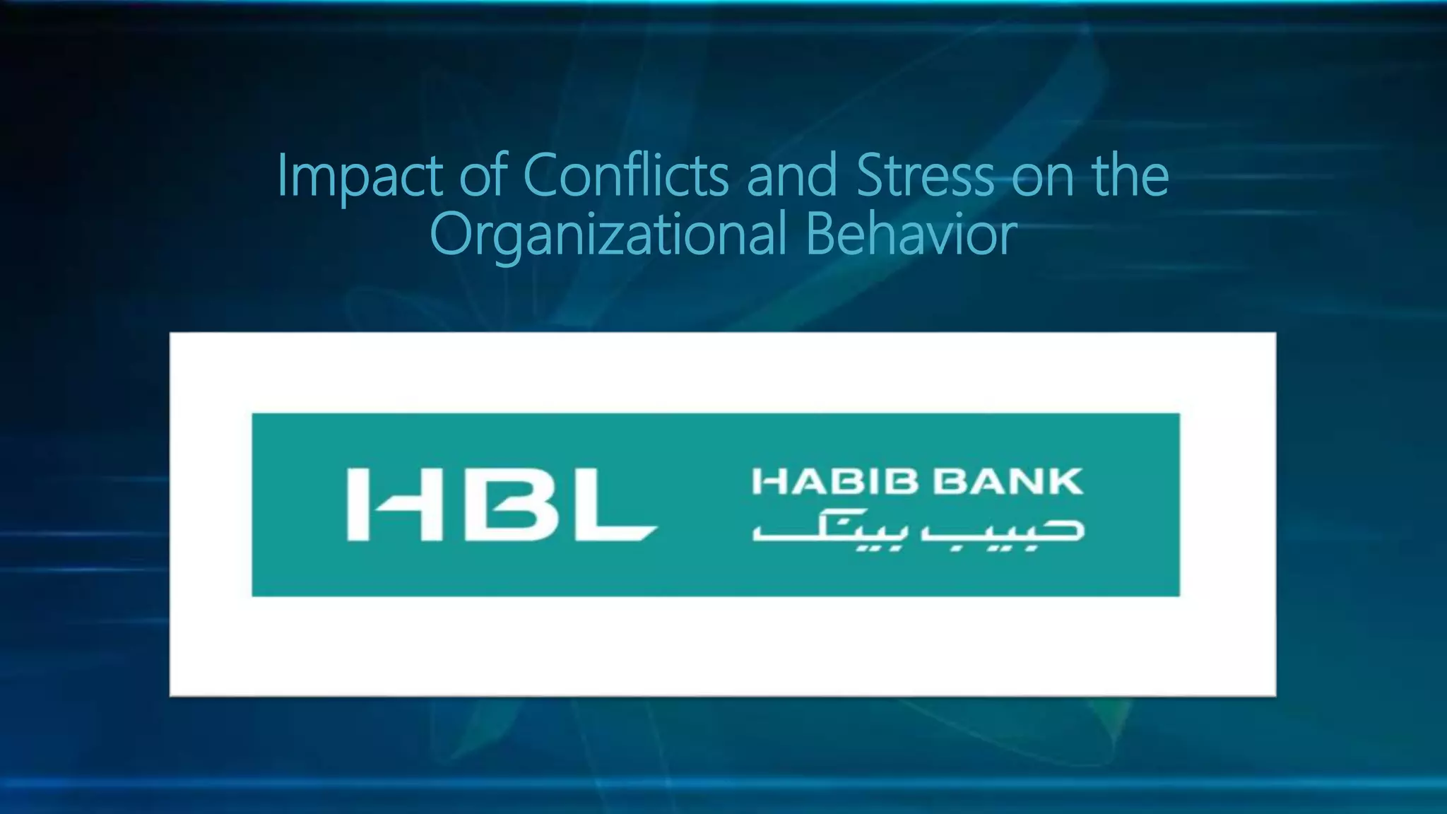 Organizational behaviour presentation | PPTX