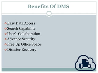 Organizational Benefits Of Document Management System | PPTX