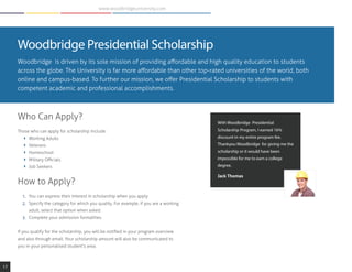 Woodbridge University Brochure | PDF