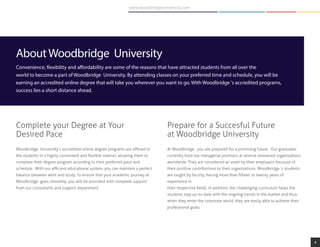 Woodbridge University Brochure | PDF